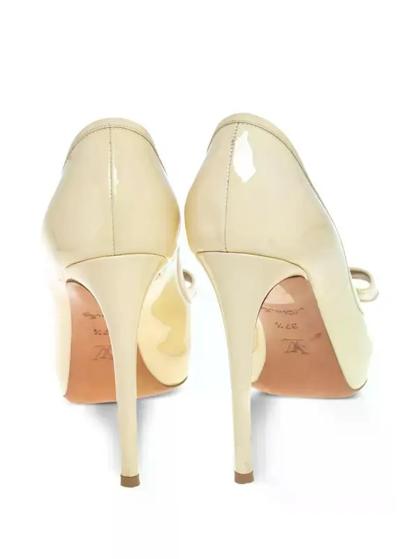 LOUIS VUITTON Bow-detail Heeled Pumps
