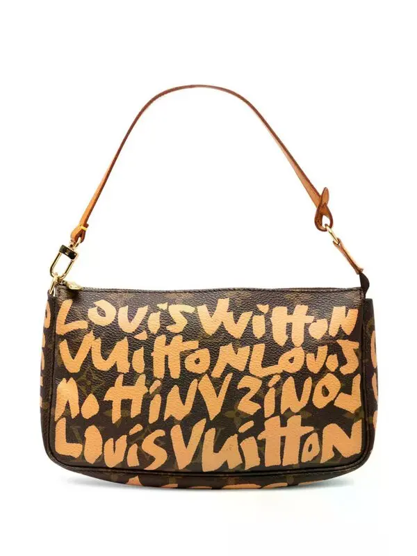 LOUIS VUITTON Monogram Graffiti Pochette Accessoires Shoulder Bag