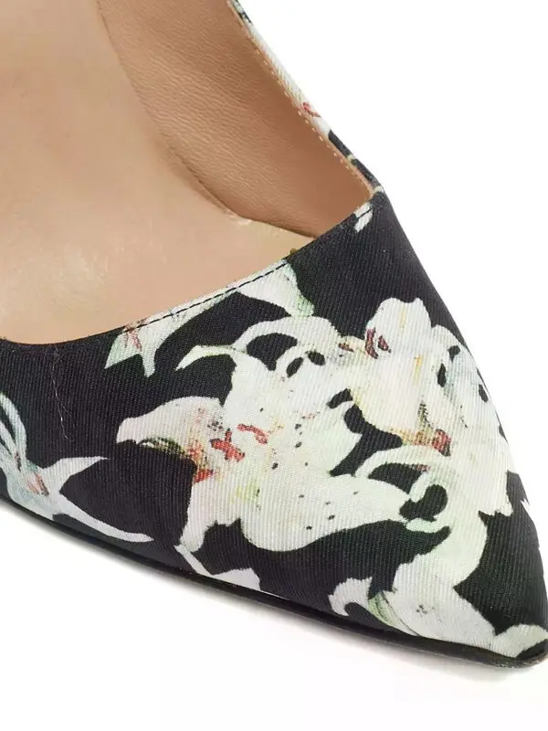 Manolo Blahnik 100mm Satin Pumps