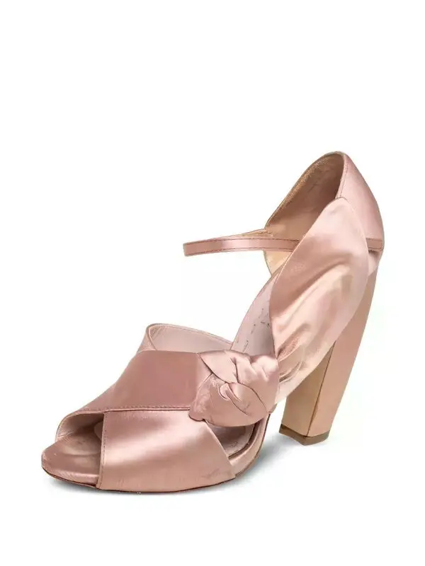 Miu Miu 110mm Knotted-detail Sandals