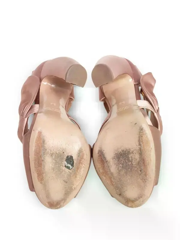 Miu Miu 110mm Knotted-detail Sandals