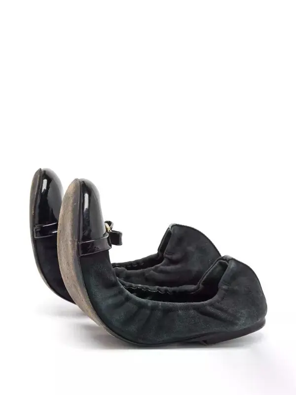 LOUIS VUITTON 2024 Suede Ballet Flats