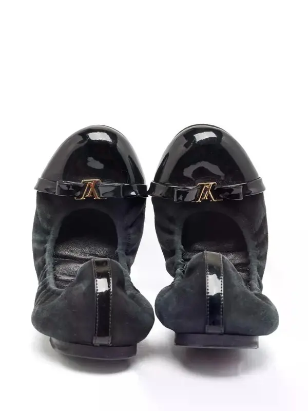 LOUIS VUITTON 2024 Suede Ballet Flats