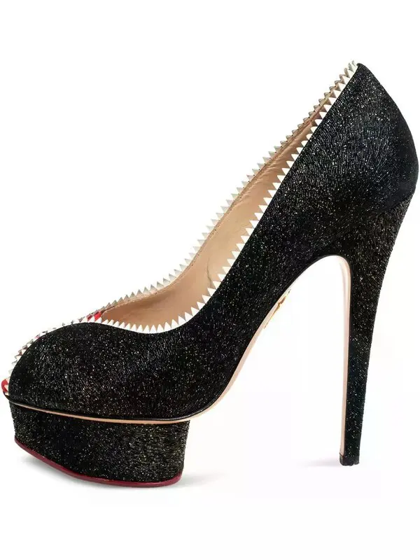 CHARLOTTE OLYMPIA 140mm Peep-toe Platform Pumps