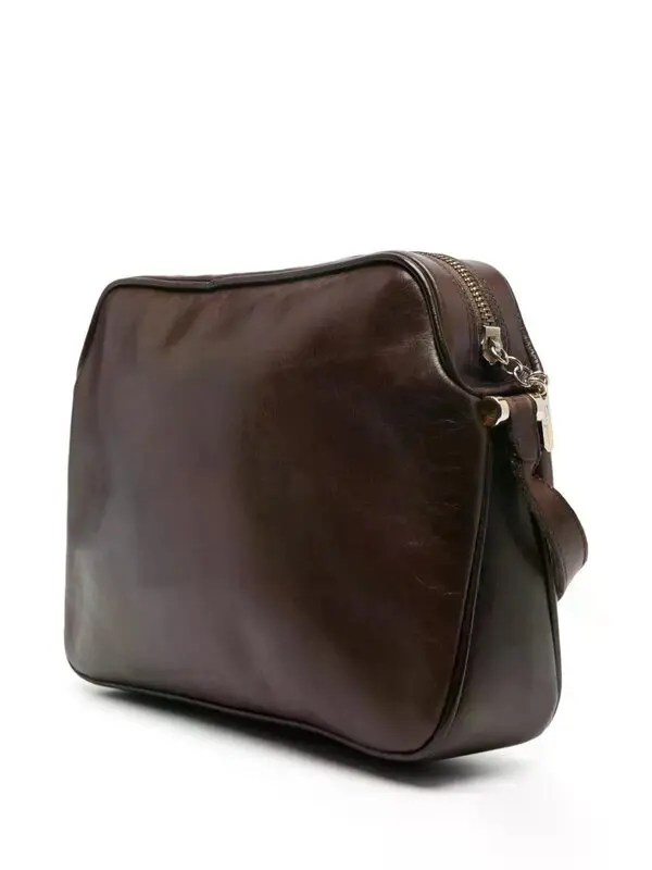 FERRAGAMO 1970s Leather Shoulder Bag