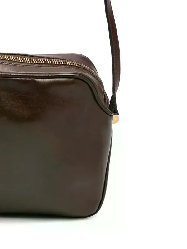 FERRAGAMO 1970s Leather Shoulder Bag