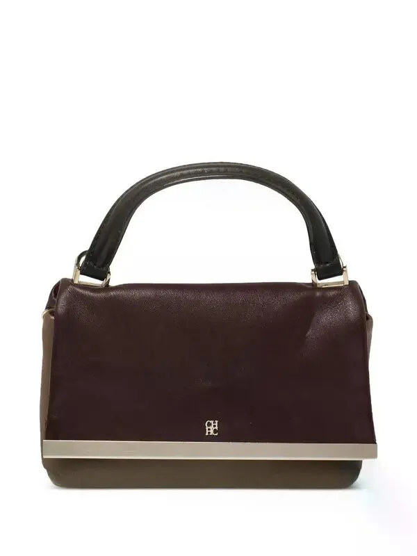 Carolina Herrera Leather Tote Bag