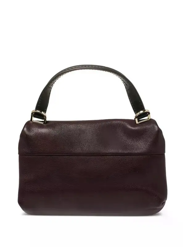 Carolina Herrera Leather Tote Bag