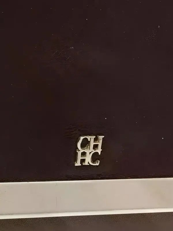 Carolina Herrera Leather Tote Bag