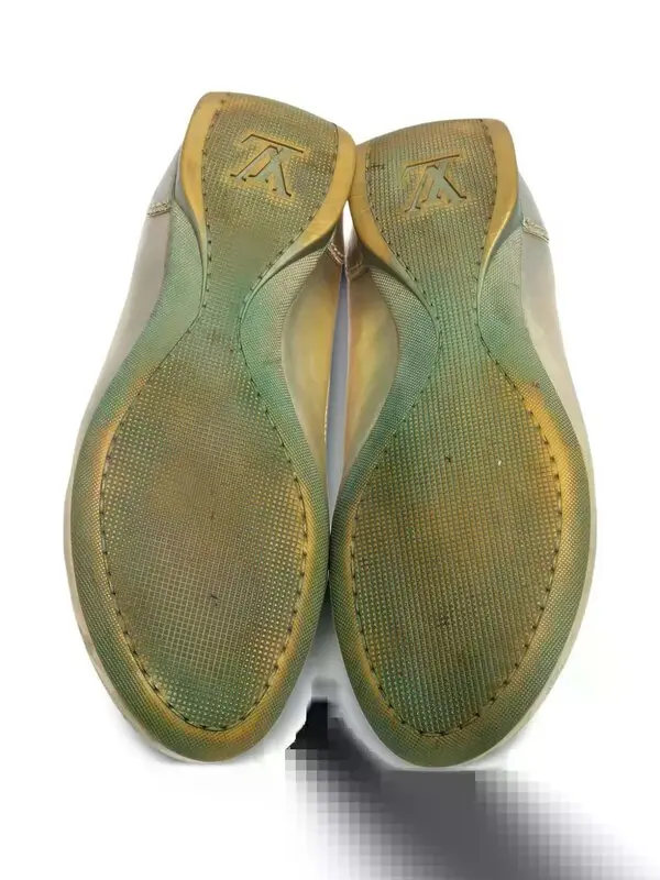LOUIS VUITTON Mahina Leather Lace-up Sneakers