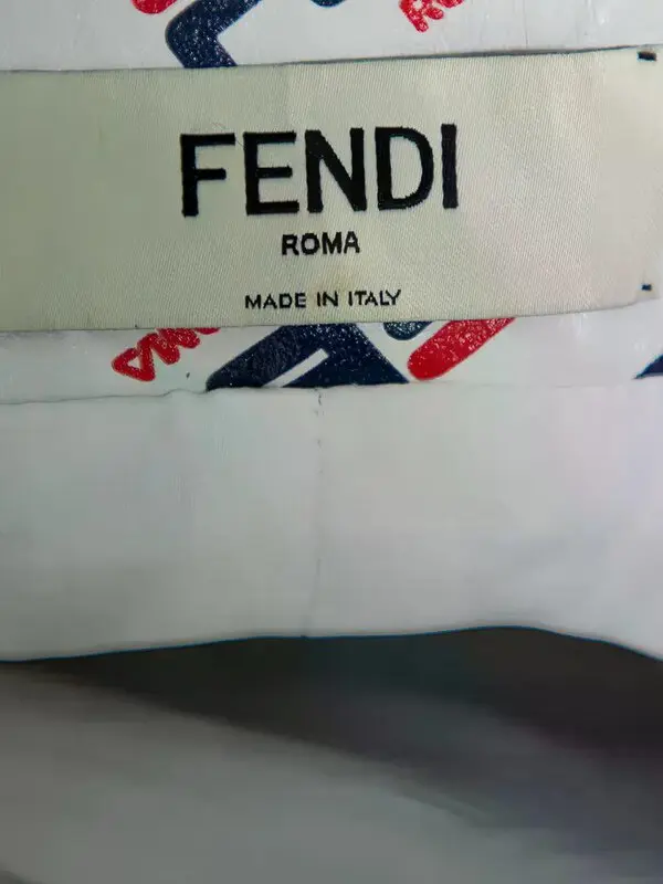 Fendi Roma All-over Logo-print Skirt