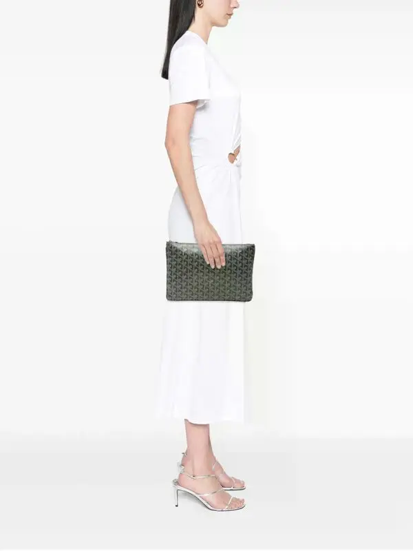 Goyard 2019 Ine Senat Mm Clutch Bag - Grey