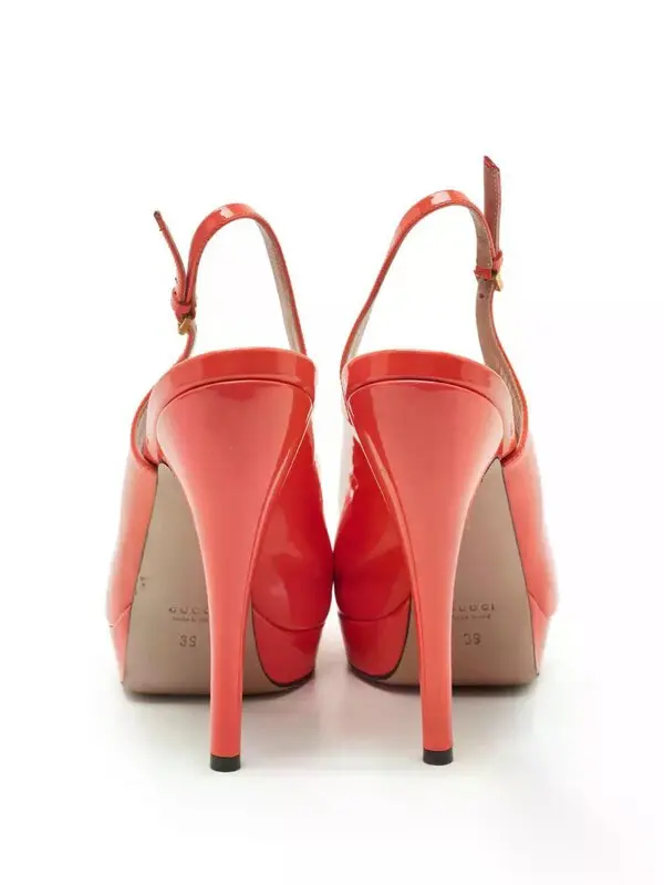 Gucci 140mm Leather Heeled Pumps