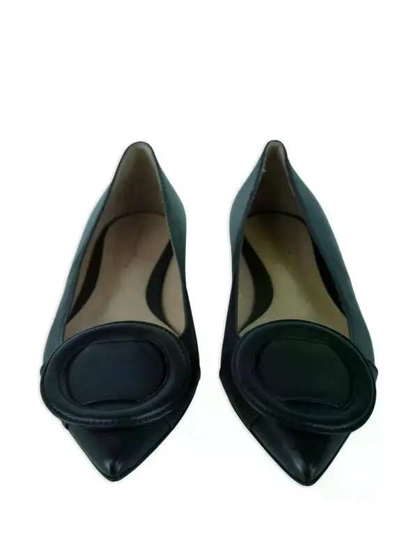 GIANVITO ROSSI Venezia Pointed-toe Flats