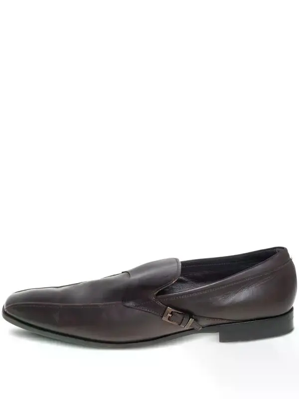 TOD'S Buckle-detail Leather Loafers
