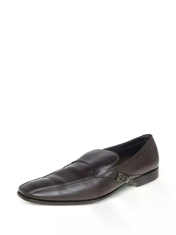 TOD'S Buckle-detail Leather Loafers