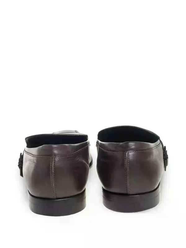 TOD'S Buckle-detail Leather Loafers