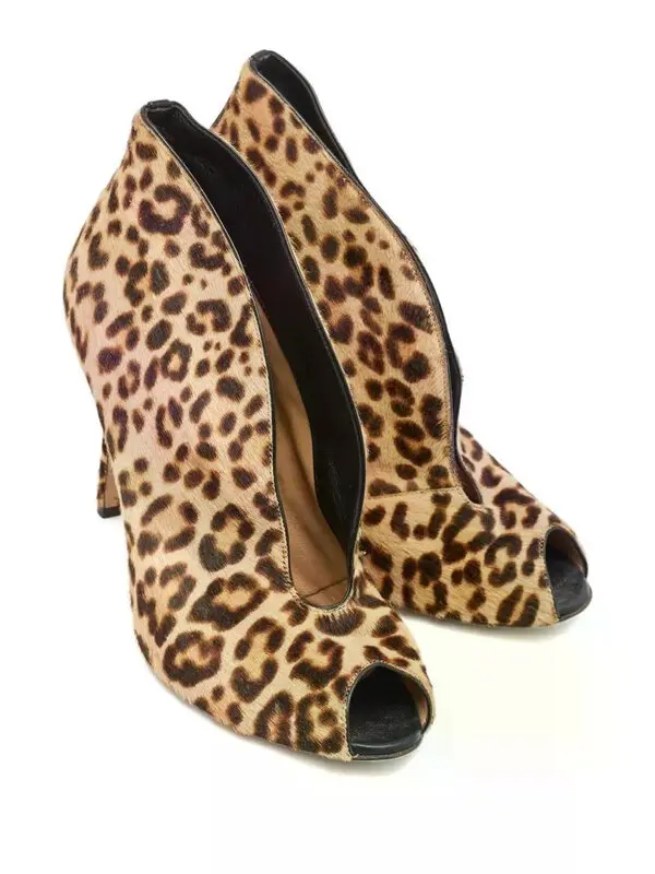 GIANVITO ROSSI 2024 120mm Leopard-print Pumps