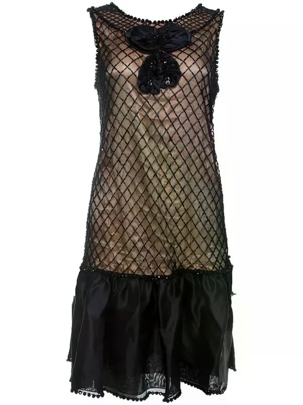 Valentino Garavani Beaded Silk Dress