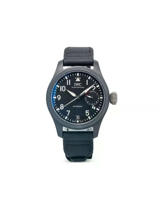 IWC SCHAFFHAUSEN Big Pilot Top Gun Watch - Black