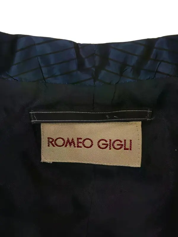 ROMEO GIGLI 1990s Striped Waistcoat