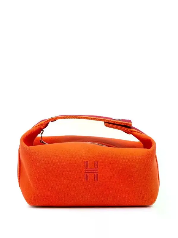 Hermès Pre-owned Bride A Brac Case Vanity Bag - Orange