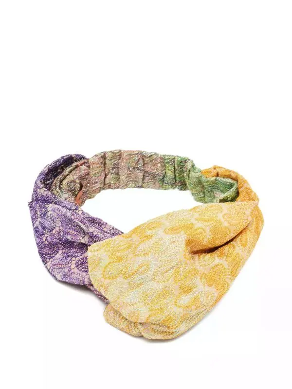 Missoni Patterned Jacquard Headband