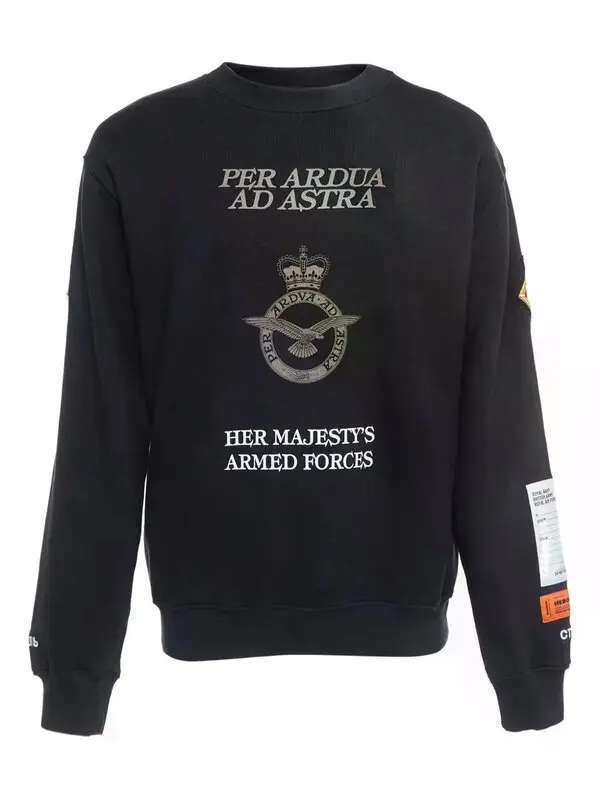Heron Preston Emblem Patch Sweatshirt