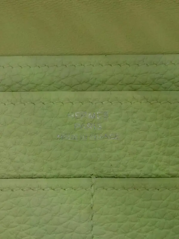 Hermès 2022 Togo Dogon Duo Wallet Gm Long Wallets - Yellow