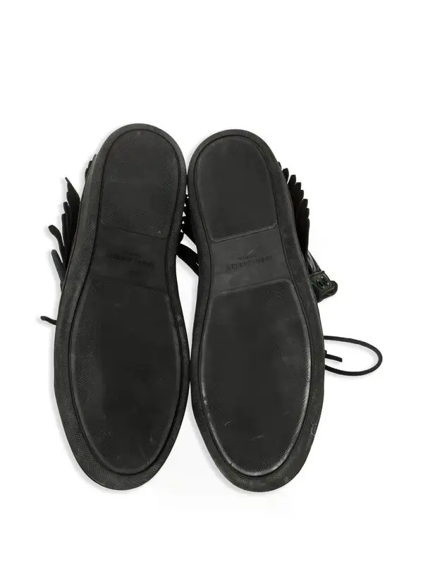 Saint Laurent Leather Sneakers