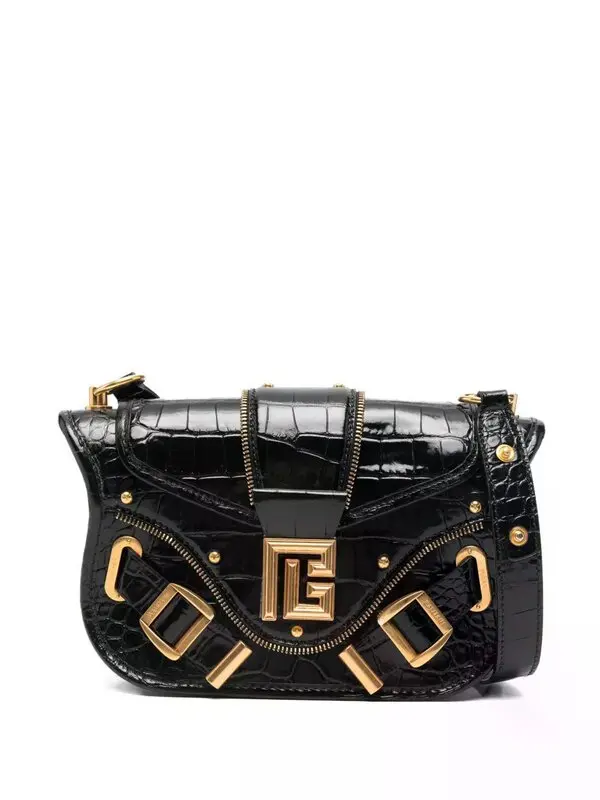 Balmain Logo-plaque Shoulder Bag