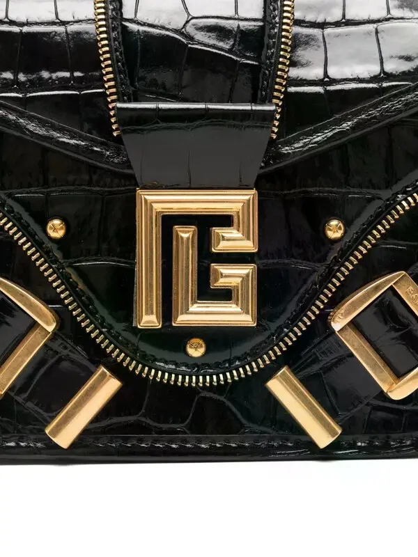 Balmain Logo-plaque Shoulder Bag