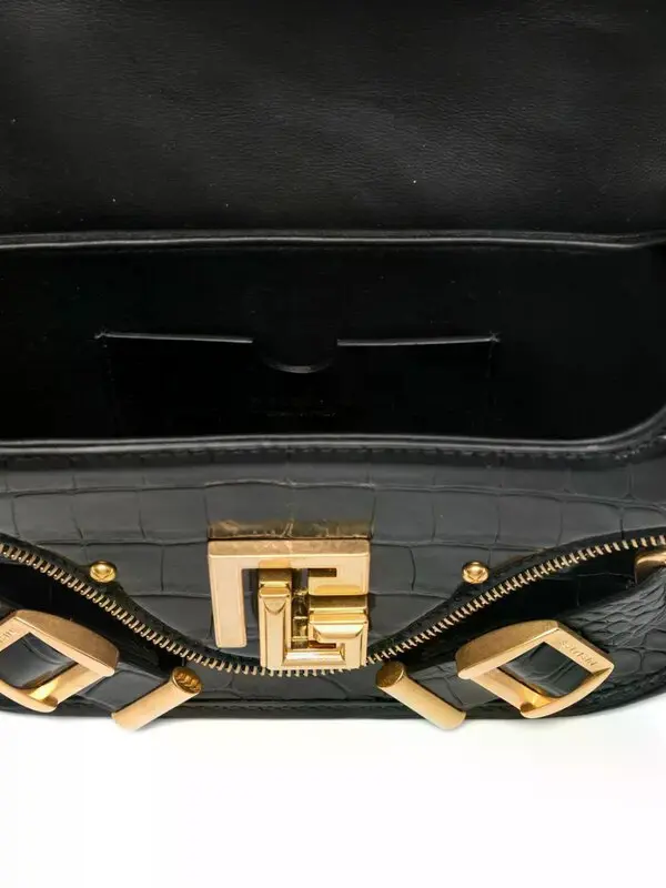 Balmain Logo-plaque Shoulder Bag