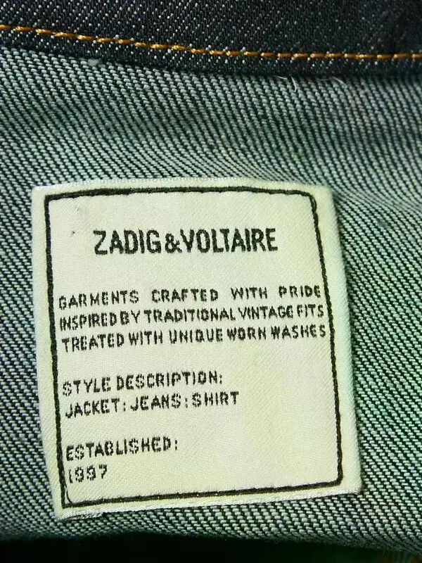 Zadig&Voltaire Denim Trucker Jacket