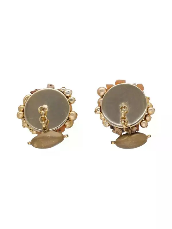 Gianfranco Ferre Beaded Cufflinks