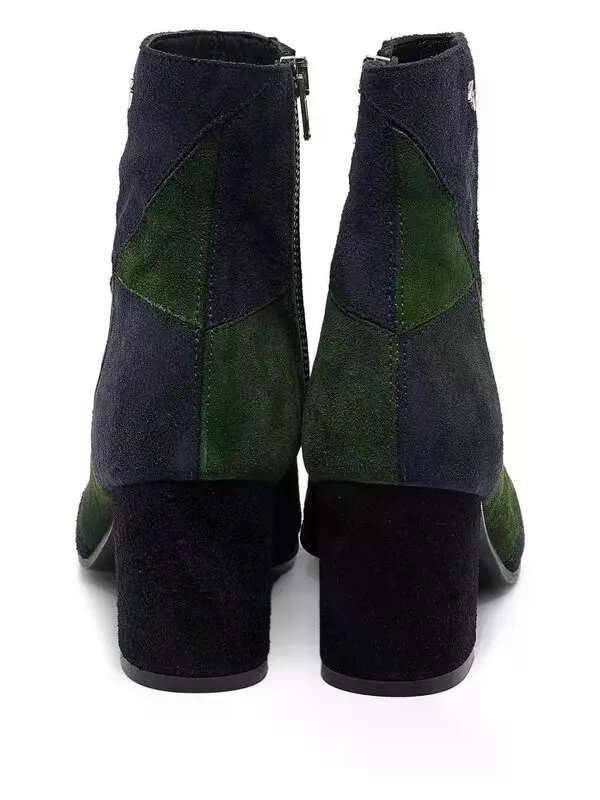 Zadig&Voltaire Patchwork Block-heel Boots - Green