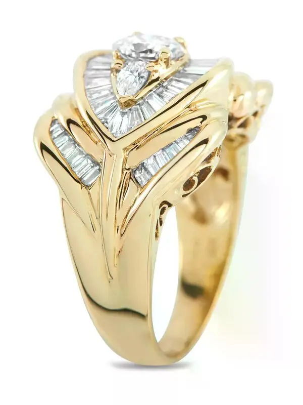 LB EXCLUSIVE 18k Yellow Diamond Ring - Gold