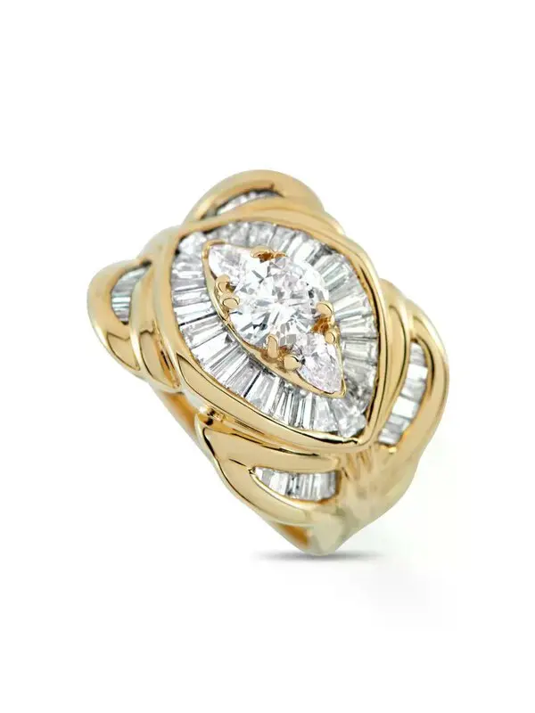 LB EXCLUSIVE 18k Yellow Diamond Ring