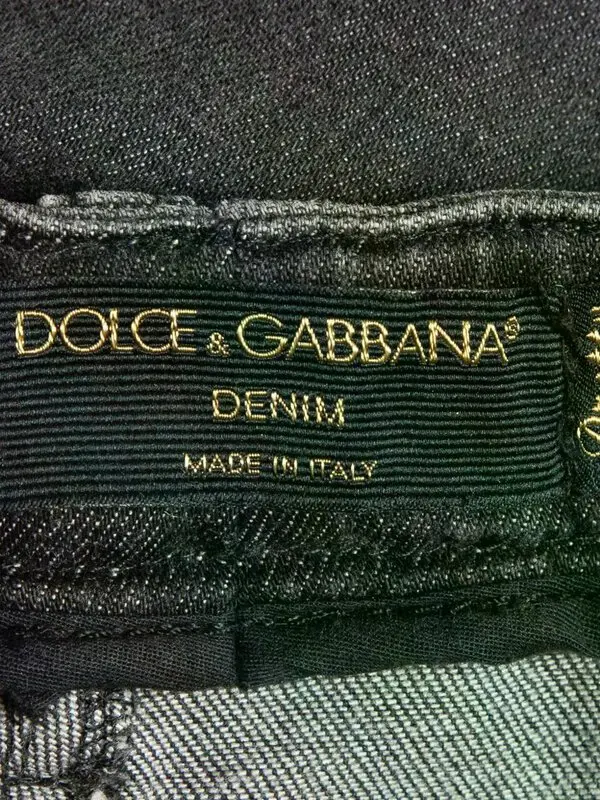 Dolce & Gabbana Logo-plaque Jeans