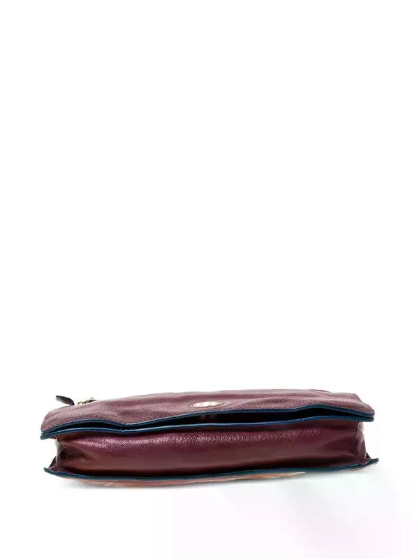 Tory Burch Leather Zip Pocket Crossbody Bag
