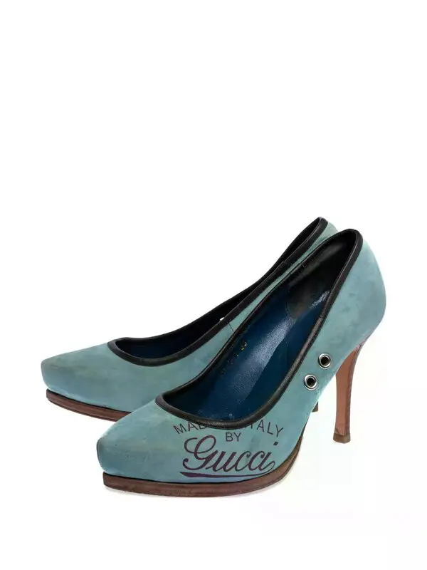 Gucci 90mm Logo-print Pumps