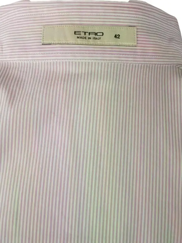 Etro Striped Cotton Shirt