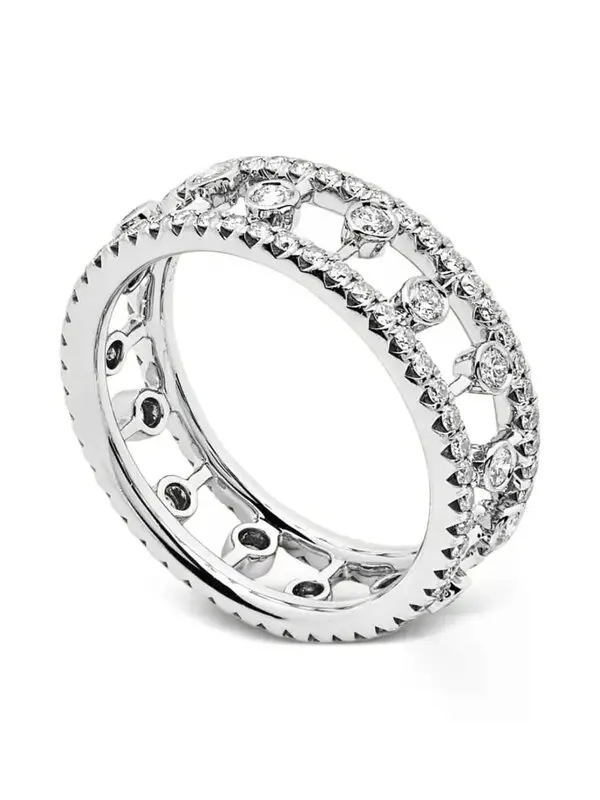De Beers 18k Dewdrop Diamond Ring