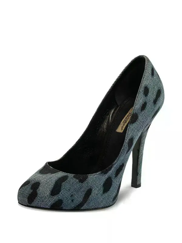 Dolce & Gabbana 120mm Denim Pumps