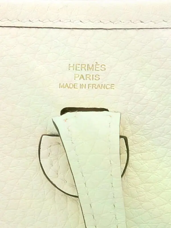 Hermès Mini Evelyne Shoulder Bag - Neutrals