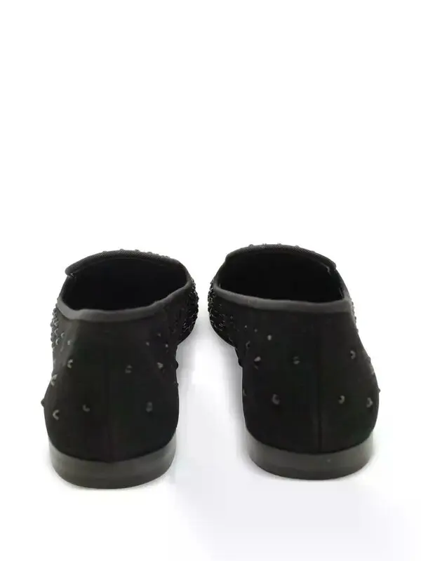 GIUSEPPE ZANOTTI Panther Crystal Embellished Loafers