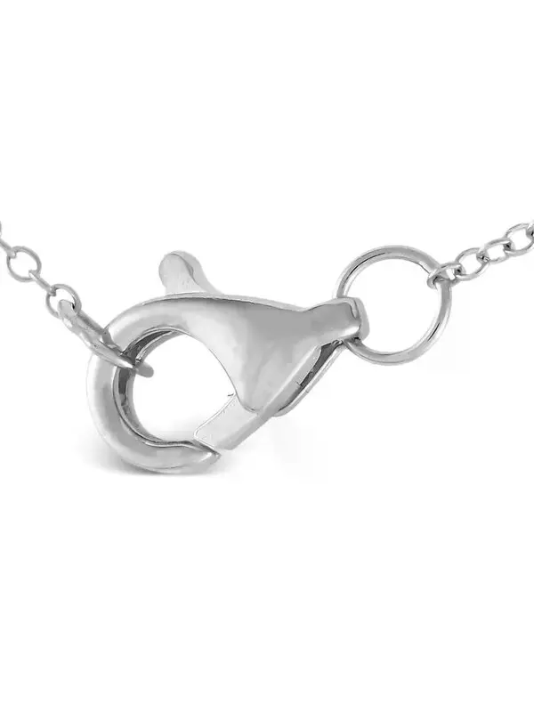 LB EXCLUSIVE 14k White Gold Diamond Necklace