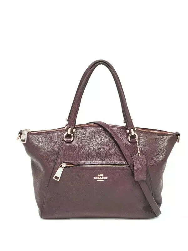 COACH® Leather Shoulder Bag