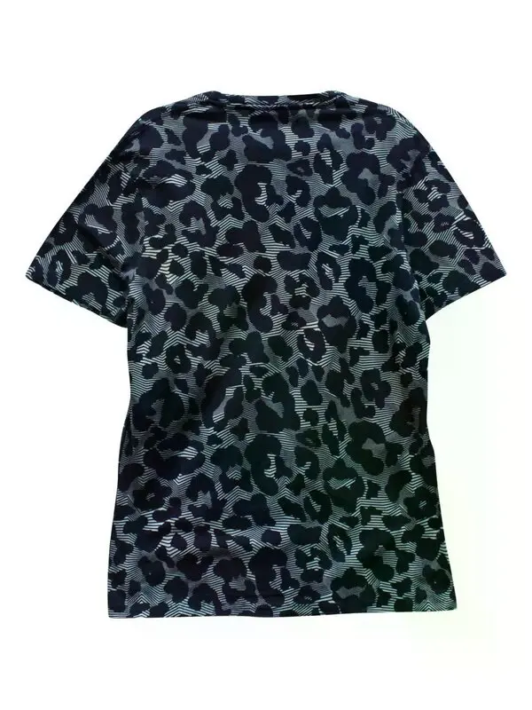 Neil Barrett Leopard-print Short-sleeve T-shirt