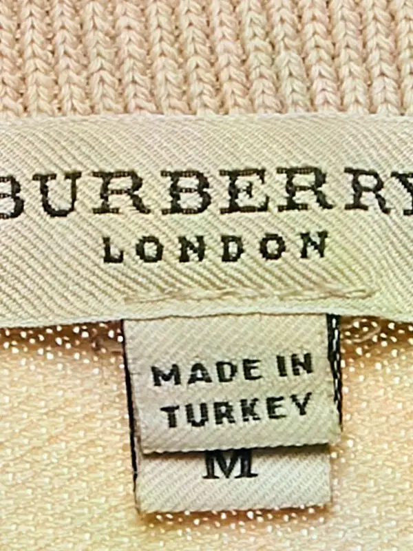 Burberry Logo-embroidered Polo Shirt - Neutrals